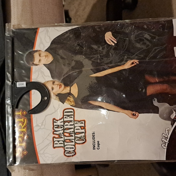 Spirit | Other | New Unisex Black Collared Cape Os | Poshmark